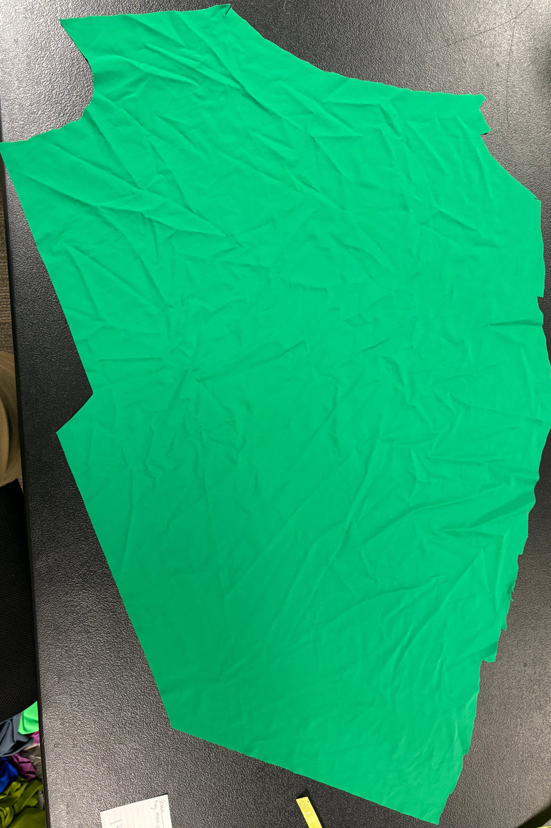 Fabric Remnant: #146 Green Spandex – Monkey Boys Productions